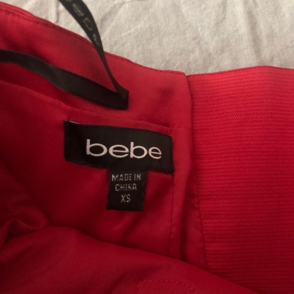 bebe | Tops | Bebe Red Corset Top | Poshmark